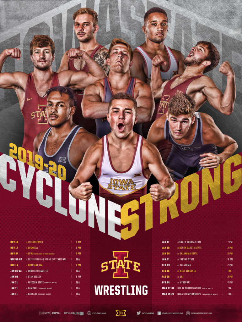 Iowa State University Sports Posters – JP Creative